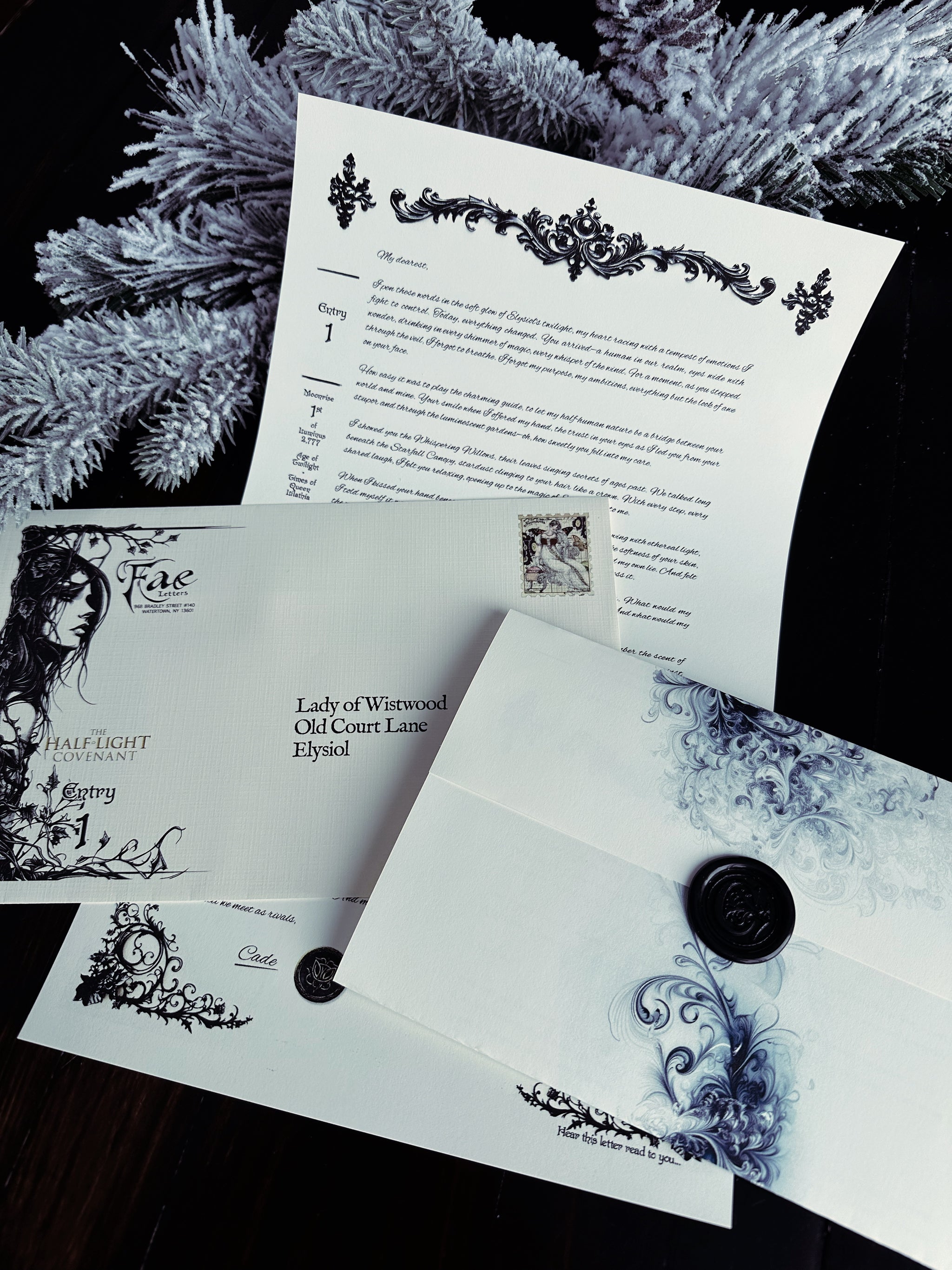 The Half-Light Covenant Letters – Fae Letters